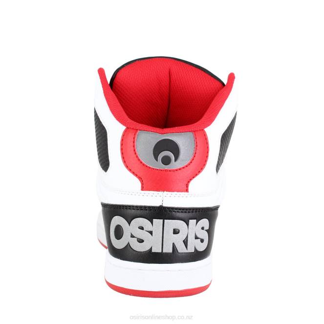 NYC 83 Clk White/Black/3M/Red Osiris F6PR32 [F6PR32] : Osiris NZ Shoes ...